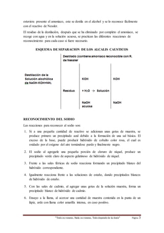 INTOXICACIÓN POR HIDRÓXIDO DE SODIO | DOCX