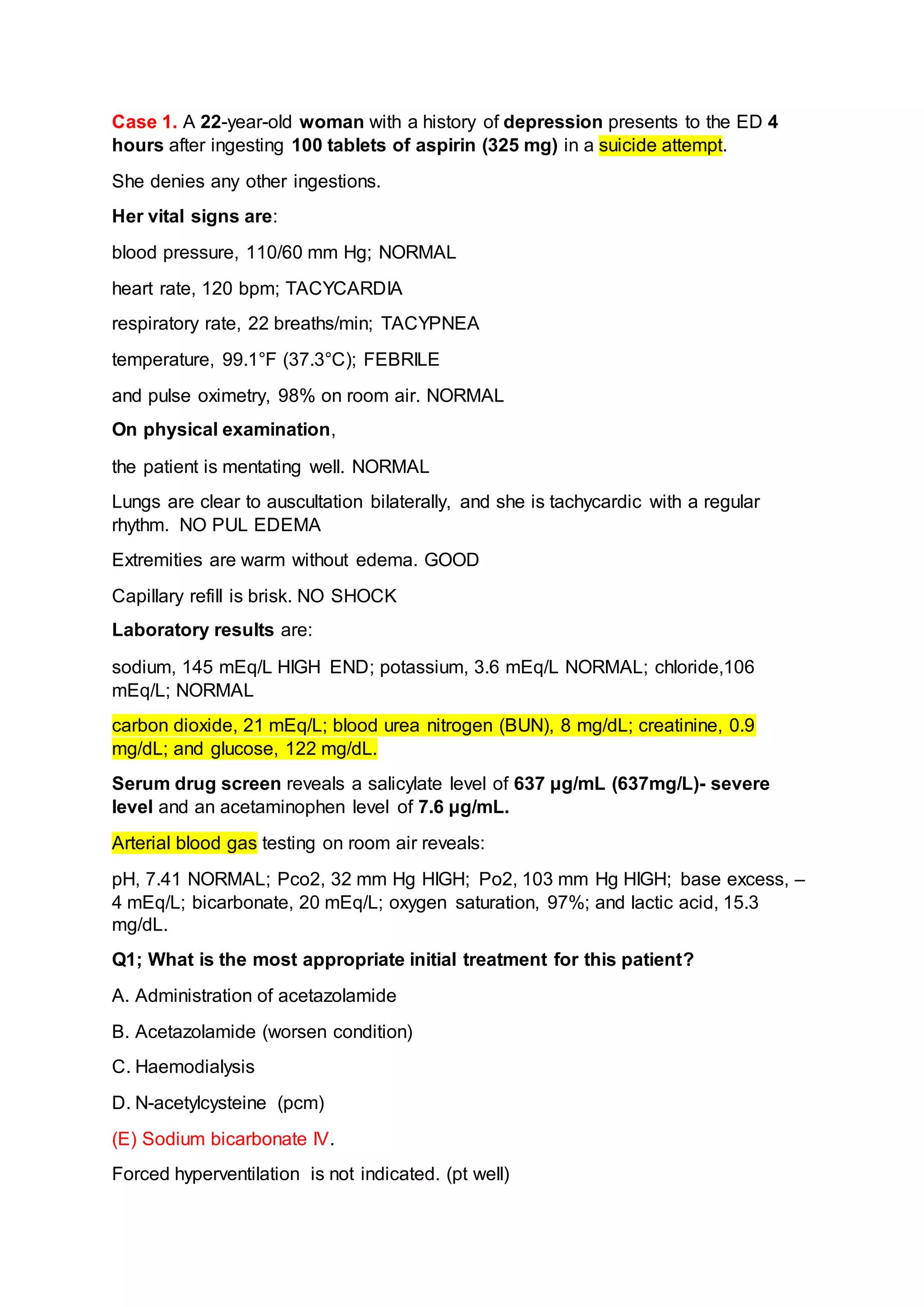 Toxic case scenarios | DOCX