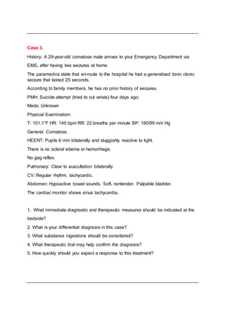 Toxic case scenarios | DOCX