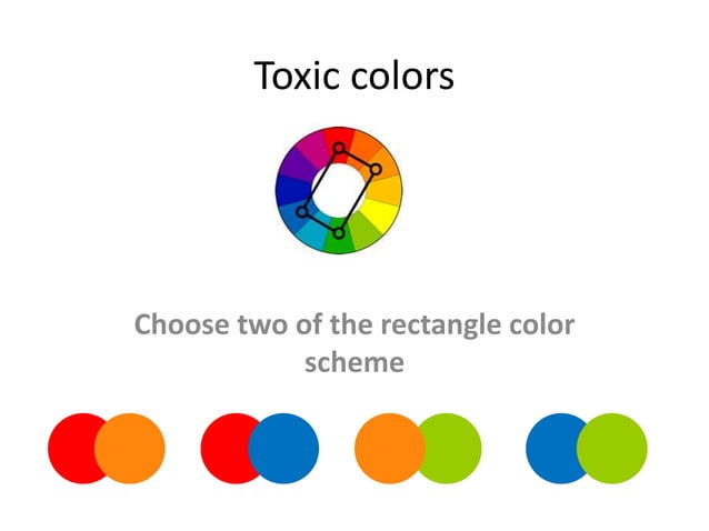 Toxic colors | PPTX