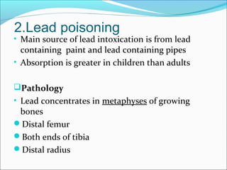 Toxic efects on skeleton system | PPT