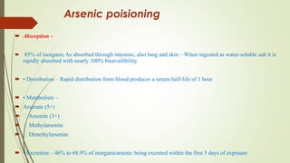 Toxic effect of arsenic | PDF