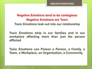 Toxic emotions | PPT
