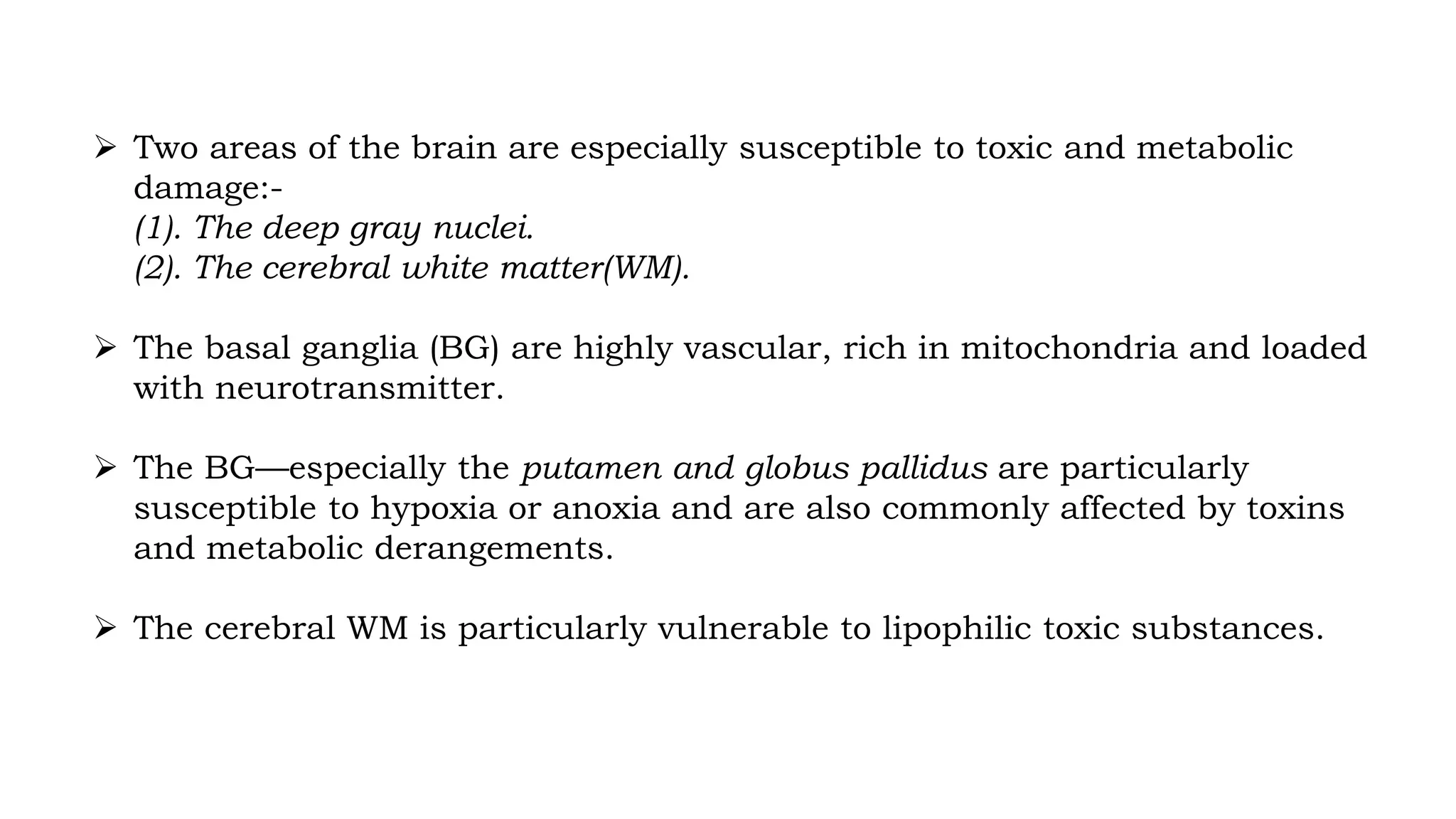 Toxic encephalopathy. pptx by Dr Mukesh b | PPTX