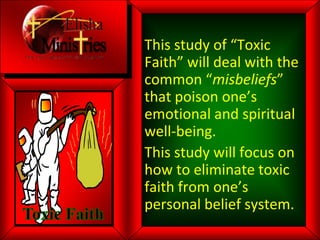 Toxic Faith | PPTX