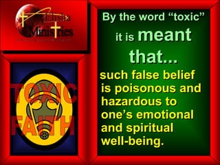 Toxic Faith | PPTX
