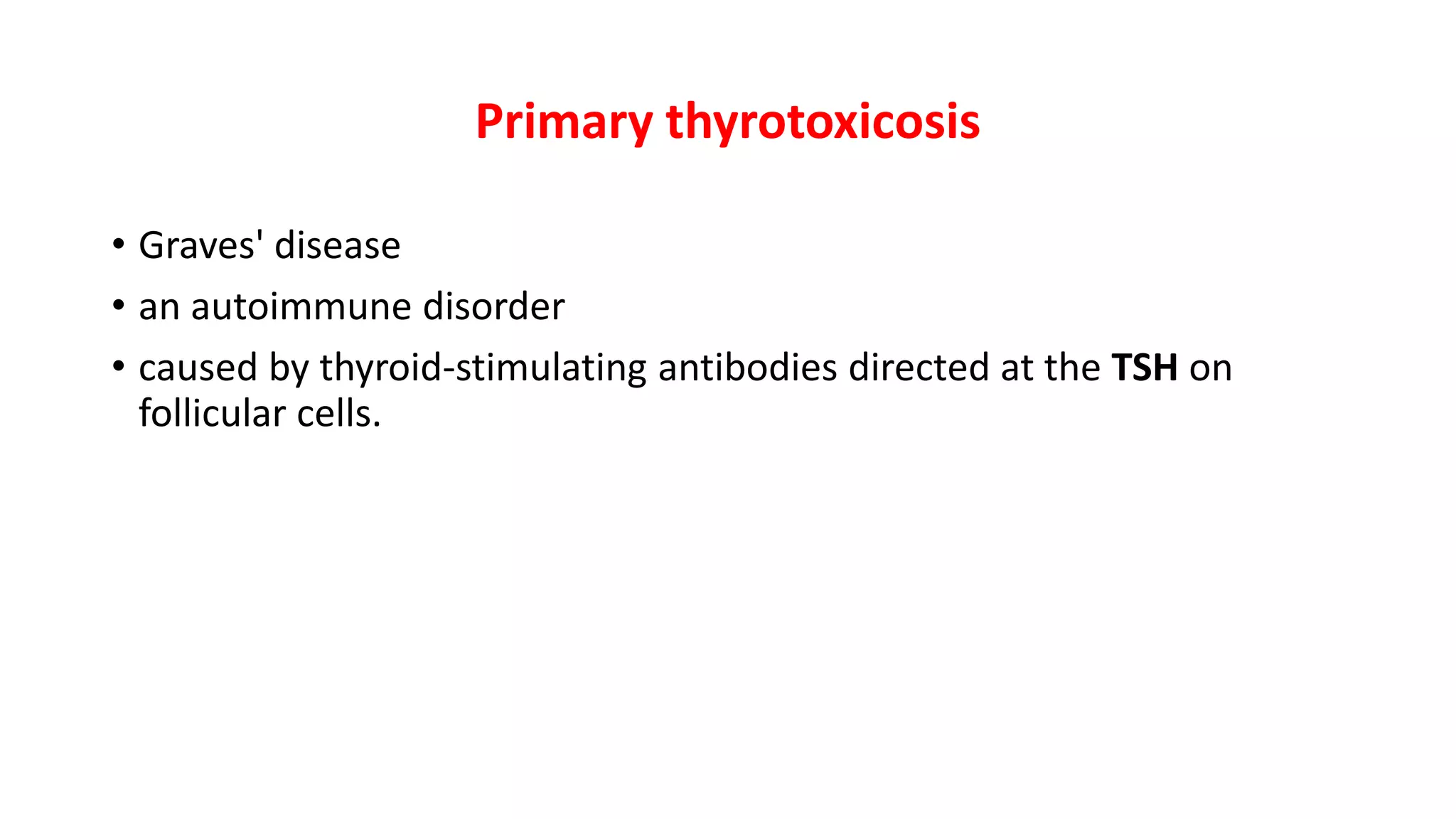 Thyrotoxicosis | PPTX