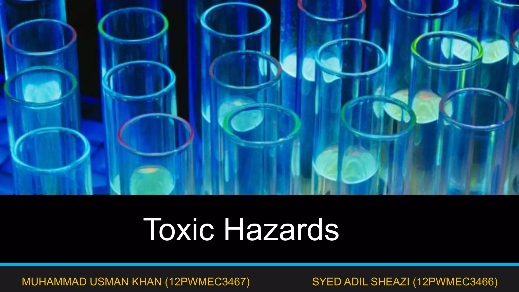 Toxic hazards ppt | PPTX