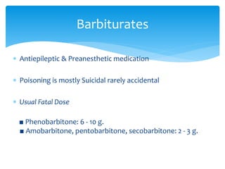 Management of some commonly used drugs toxicity | PPT