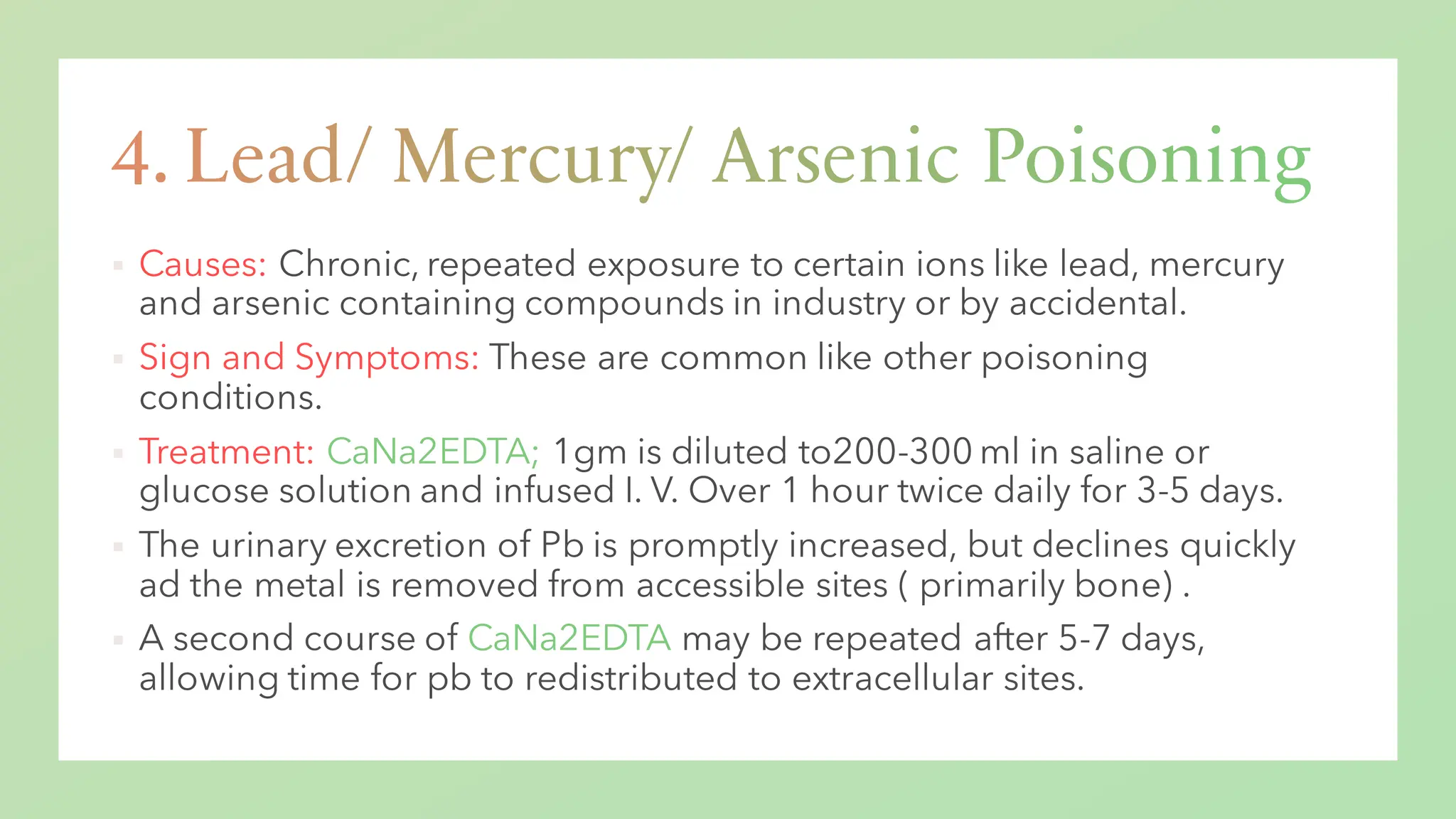 General Principles of treatment of Poisoning | PDF