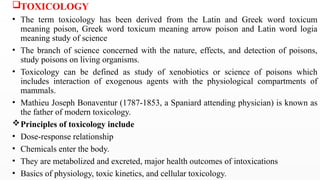 Unit 5 Sem VI- Toxicology and Toxicity Study.pptx