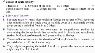 Unit 5 Sem VI- Toxicology and Toxicity Study.pptx