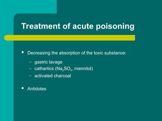toxicity.pptName the materials, their types and classifications | PPT
