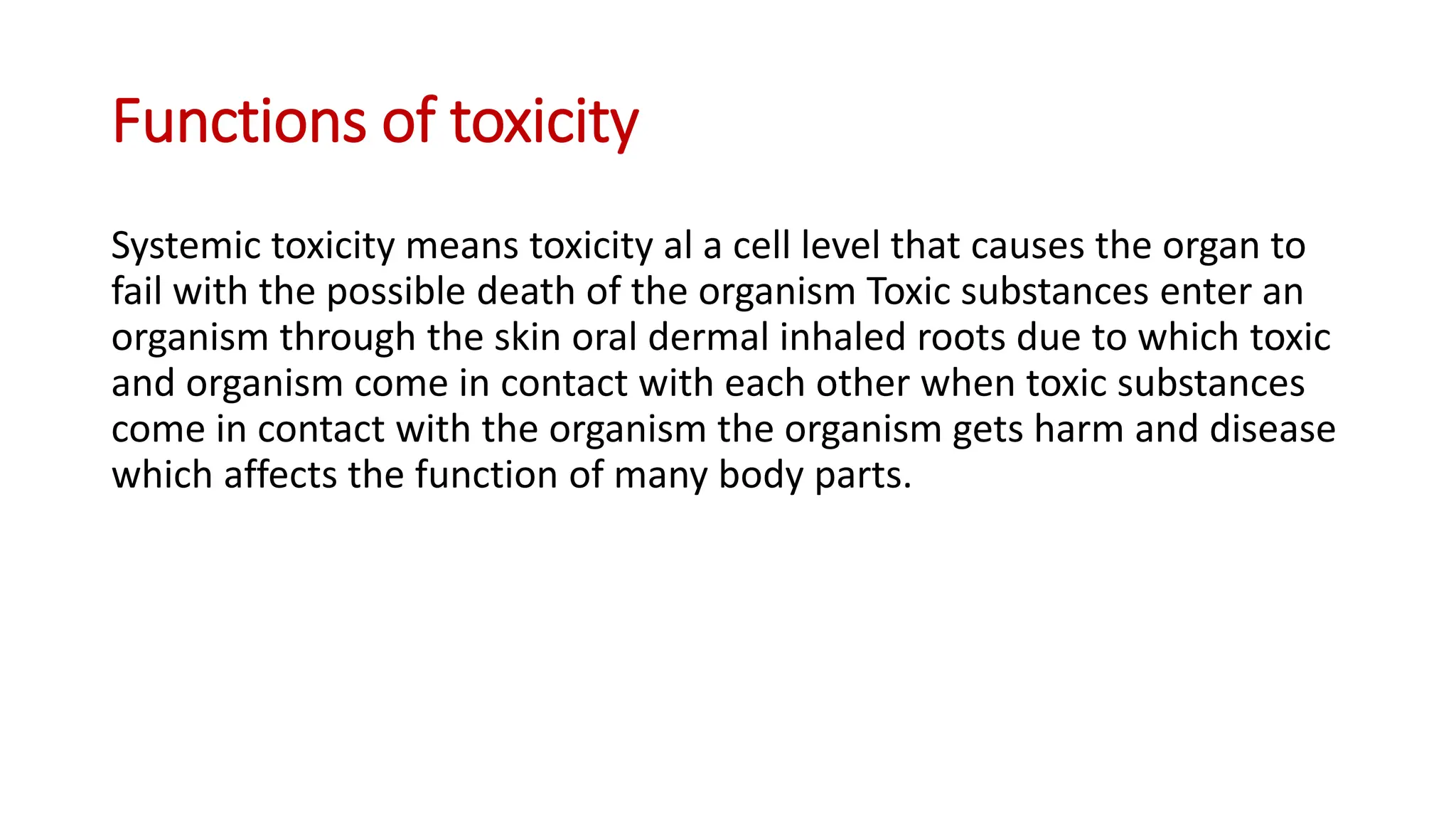 toxicity and mechanism of toxicant action.pptx
