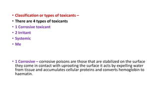 toxicity and mechanism of toxicant action.pptx | Chemistry | Science