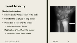 Toxicity by Heavy Metals | PPTX