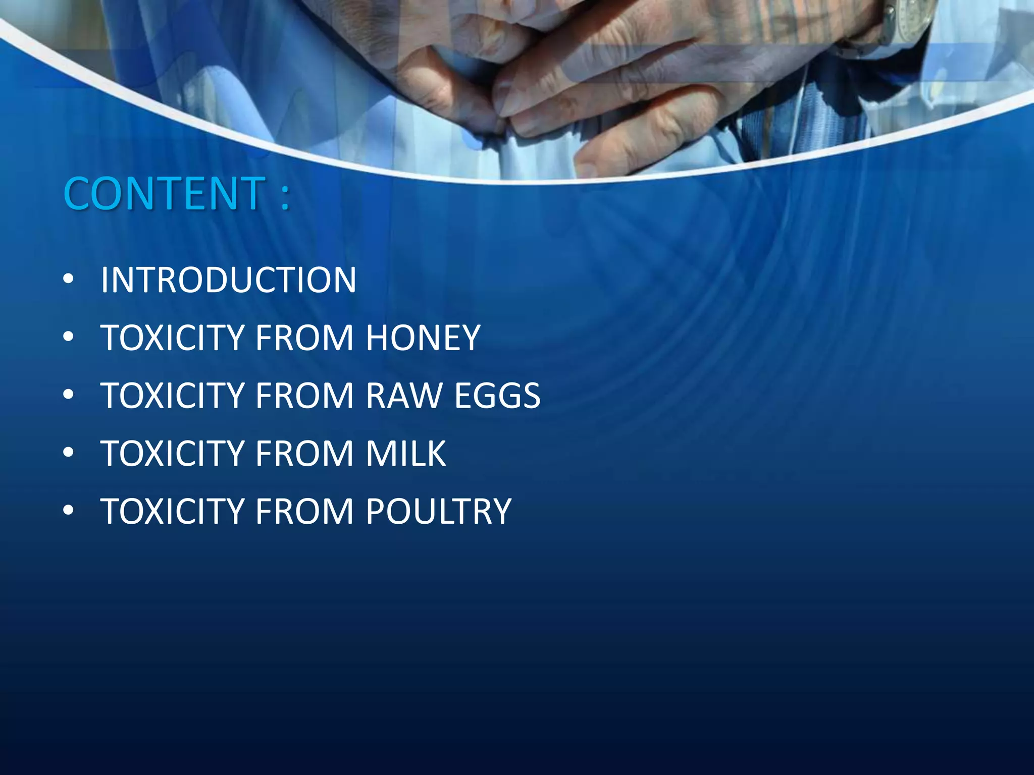 Toxicity by intrinsic toxins (by uns tariq sh ) | PPT