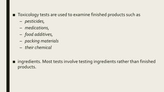 Toxicity Studies | PPTX