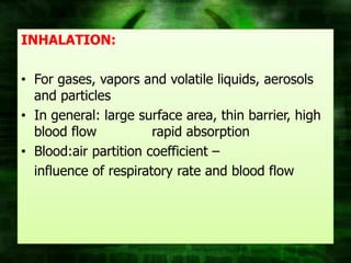 Toxicity (mechanism) | PPTX