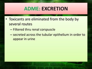 Toxicity (mechanism) | PPTX