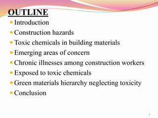 TOXICITY OF BUILDING MATERIALS.pptx