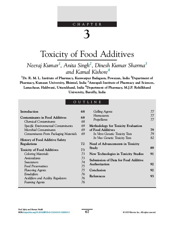 Toxicity of food additives.pdf