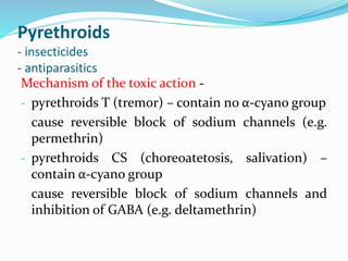 Toxicity of pesticides | PPTX