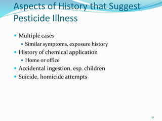 Toxicity of pesticides | PPTX