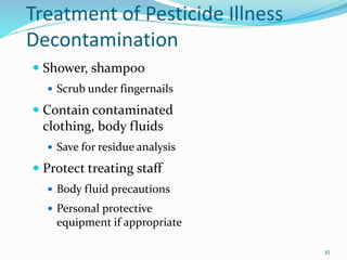 Toxicity of pesticides | PPTX