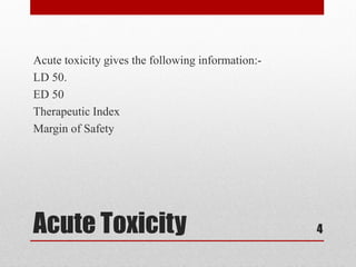 Toxicity slides | PDF