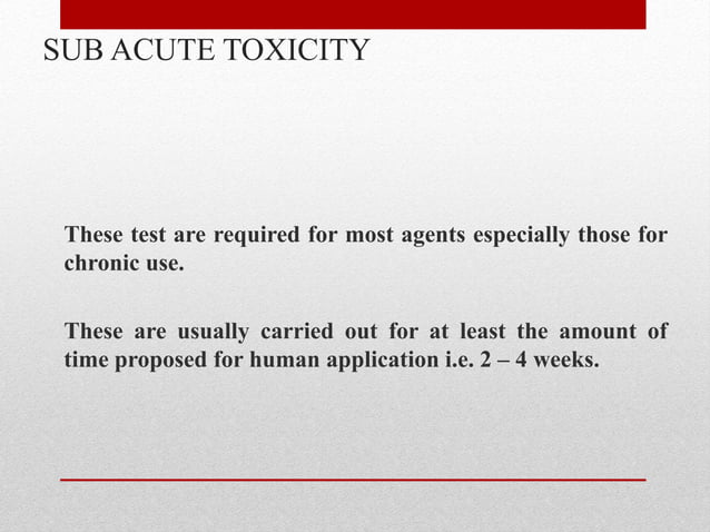 Toxicity slides | PPT