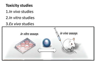 Toxicity studies | PPTX