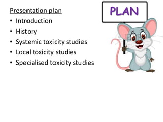 Toxicity studies | PPTX