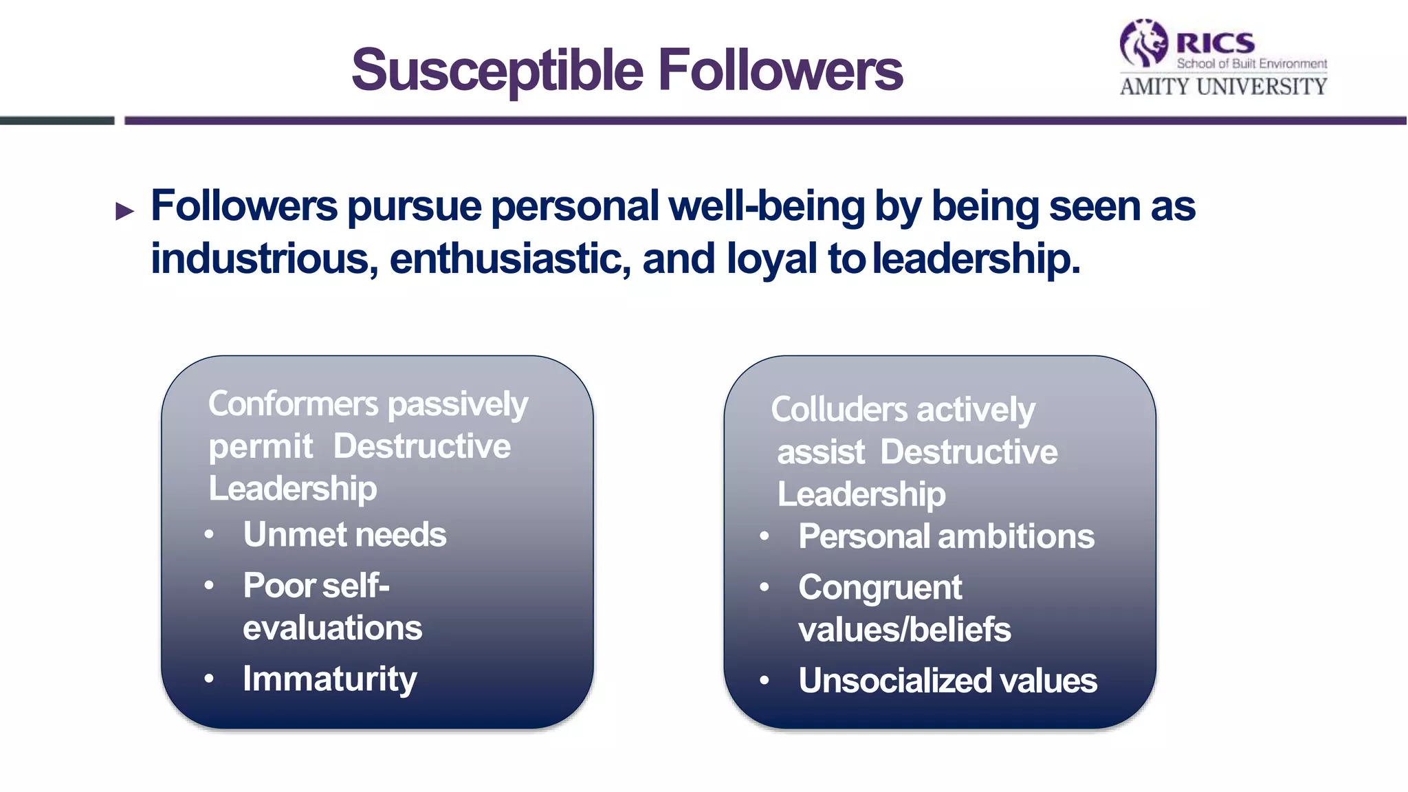 Toxic leadership ppt | PPTX