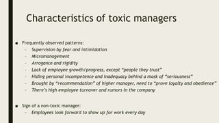 [DSC DACH 23] Toxic Management - Josip Saban | PPT