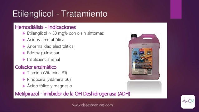 Toxicología Glicoles