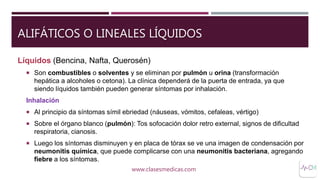Hidrocarburos Alifáticos o Lineales | PPTX