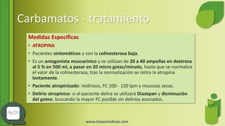 Pesticidas Carbamatos | PPTX