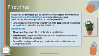 Plaguicidas Piretrinas | PPTX