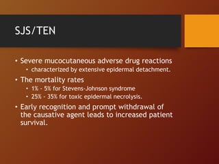 Toxicodermias | PPT | Skin and Dermatology | Diseases and Conditions