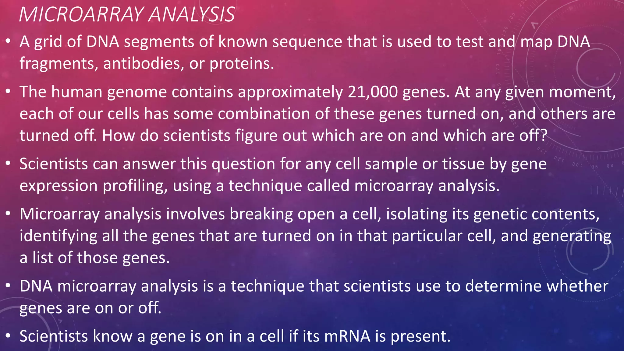 Toxicogenomics: microarray | PPTX