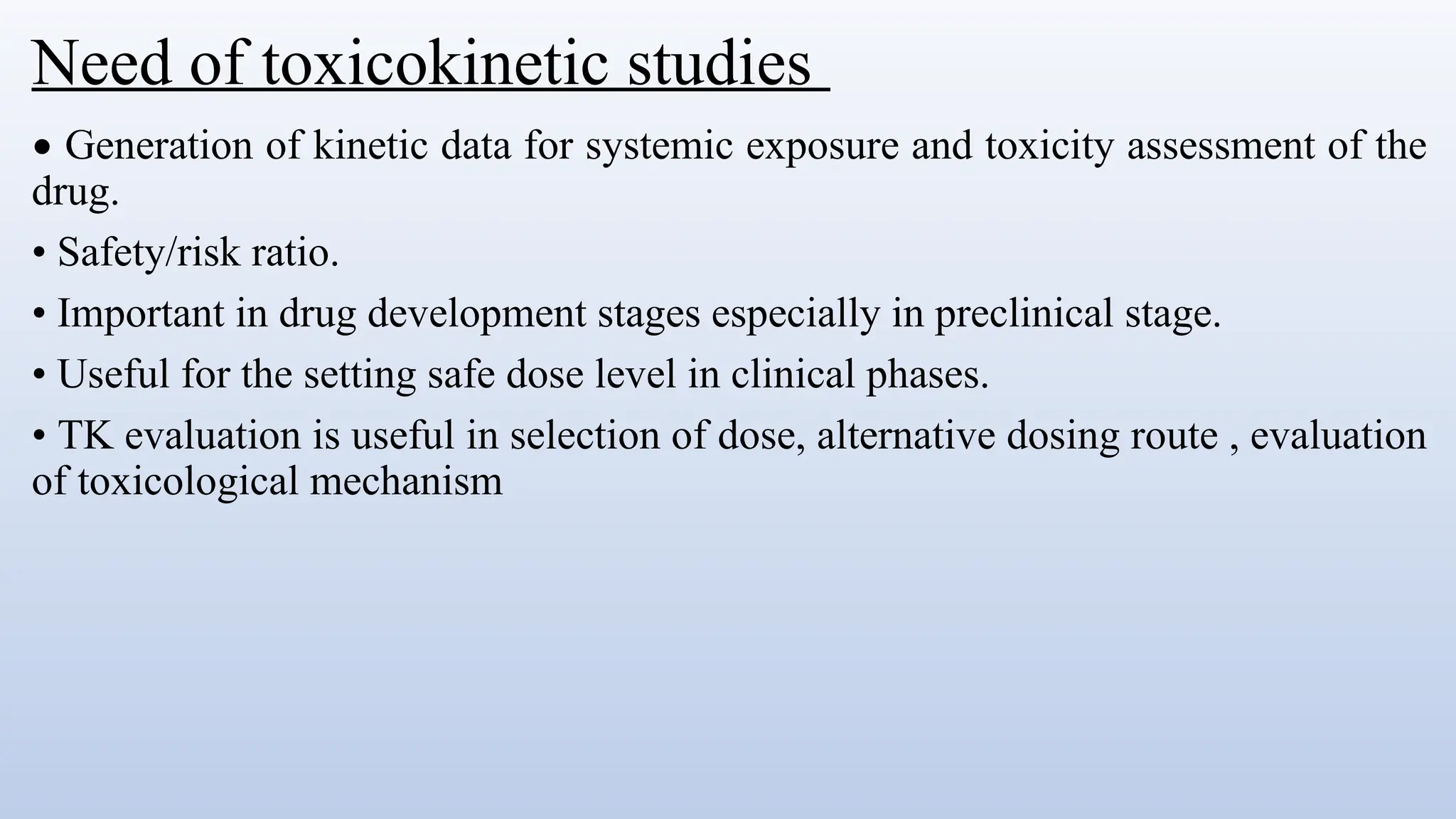 toxicokinetic evaluation and pharmacokinetic.pptx | Endocrine and ...