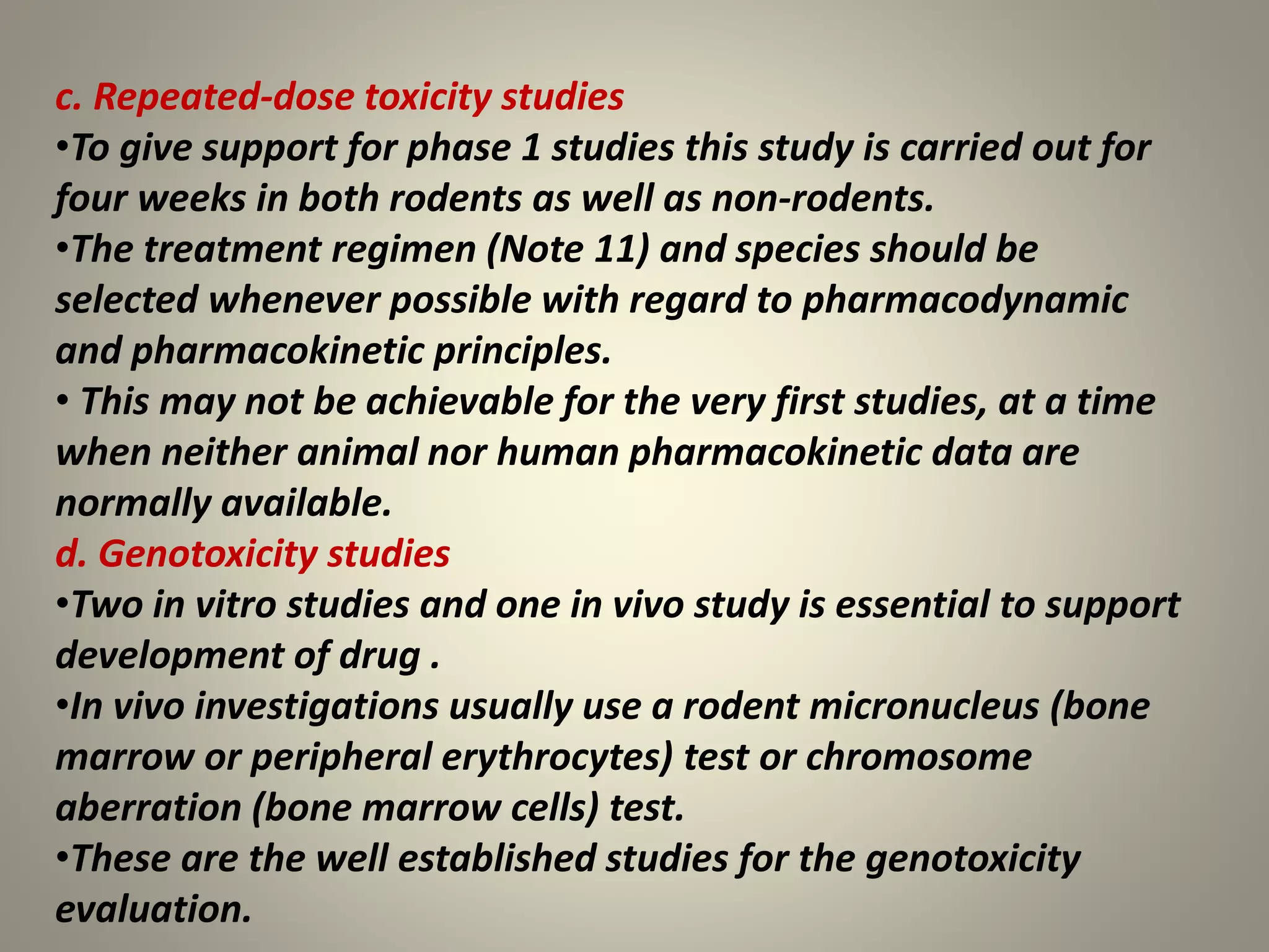 Toxicokinetic evaluation in preclinical studies by Shivam Diwaker | PPTX