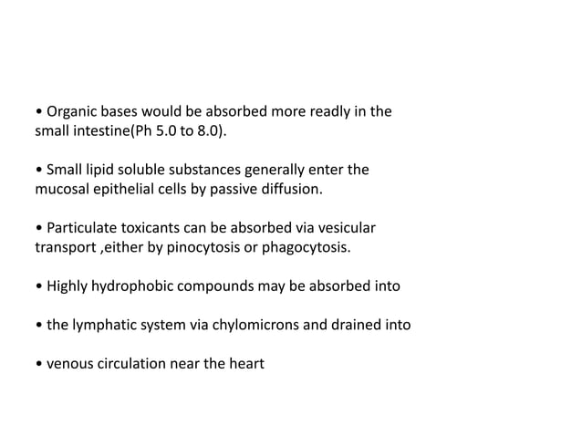 Toxicokinetics | PPTX