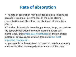 Toxicokinetics | PPTX