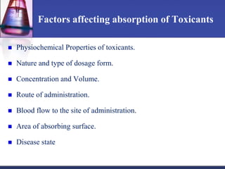 Toxicokinetics or pharmacokinetics | PPT
