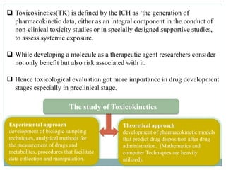 Toxicokinetics toxicology pre-clinical pharmacology | PPTX