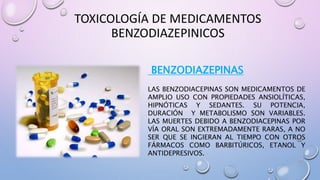 toxicologia de benzodiacepinas.pptx