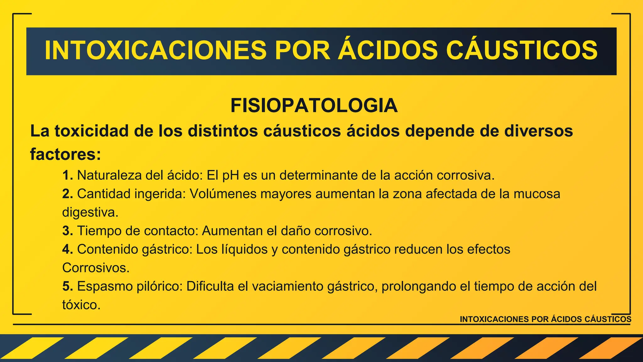 Toxicologia Forense Intoxicación Por ácidos Cáusticos álcalis