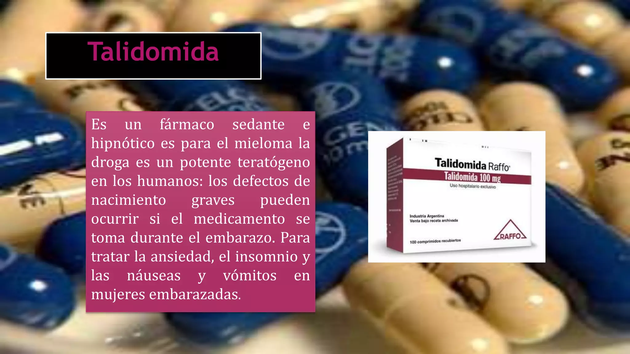 Farmacos Teratogenos-Toxicologia Farmaceutica | PPTX